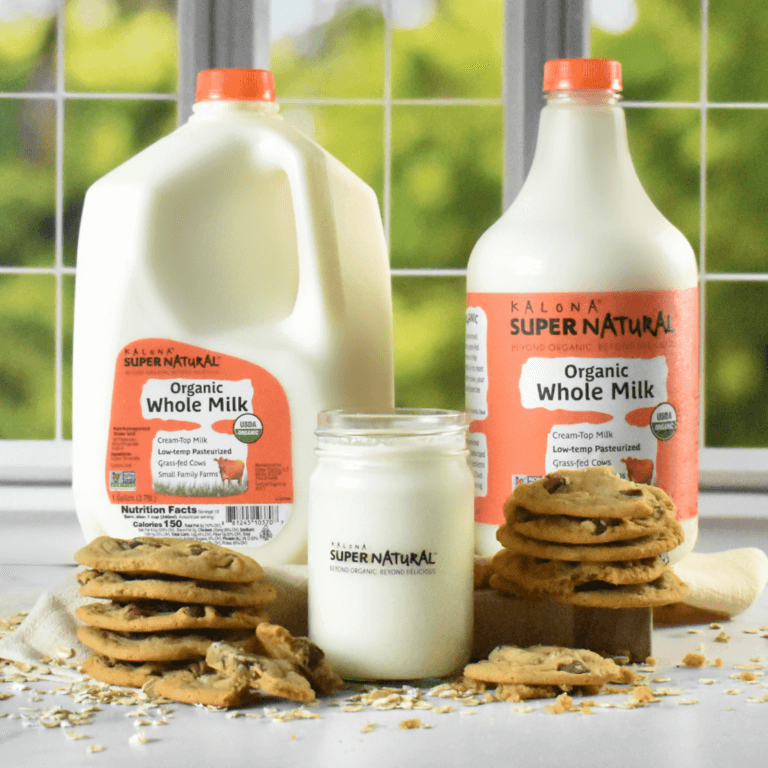 Organic Whole Milk | Cream Top | Kalona SuperNatural